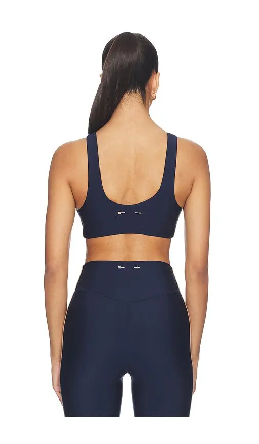 The Upside Toscan Harley Scoop Sports Bra - Navy
