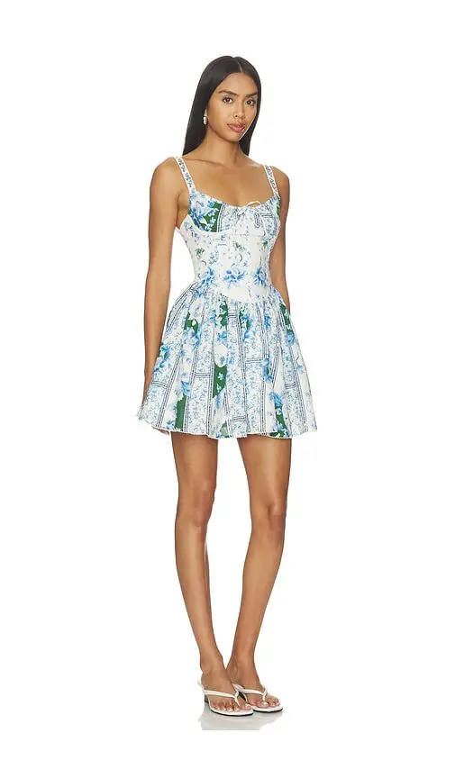 Agua Bendita Spring Ivy Dress - Multicolor
