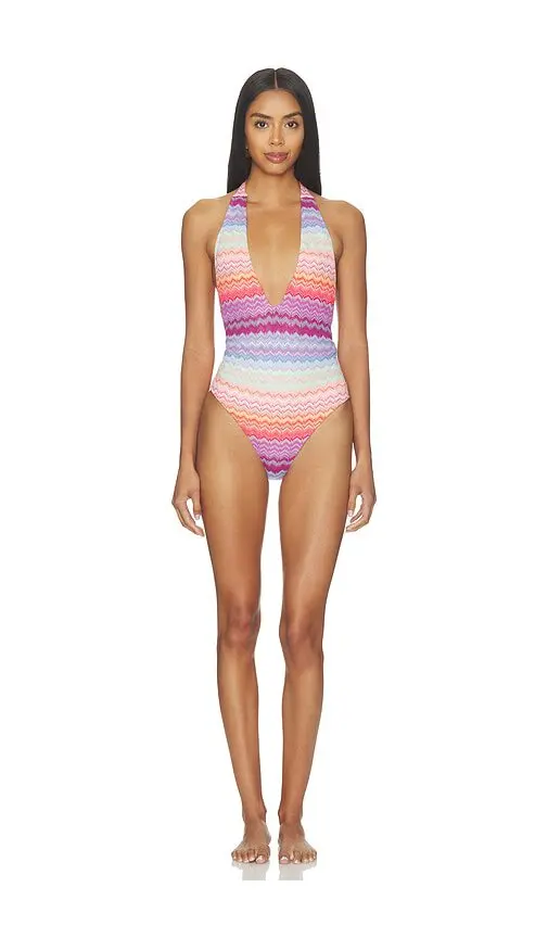 PQ SWIM Remi One Piece In Pink - Sunkissed
