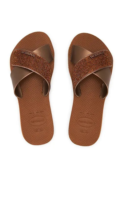Havaianas Aqua Glow Sandal - Rust