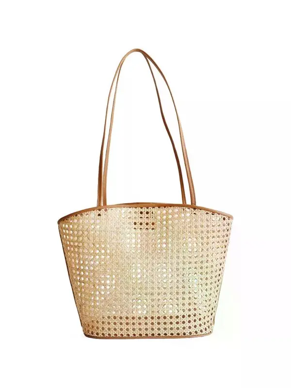 BEMBIEN Mirella Woven Tote Bag - Neutrals