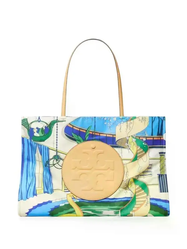 Tory Burch Ella Printed Tote Bag - Neutrals