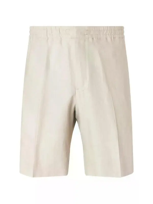 Zegna Oasi Lino Shorts - White