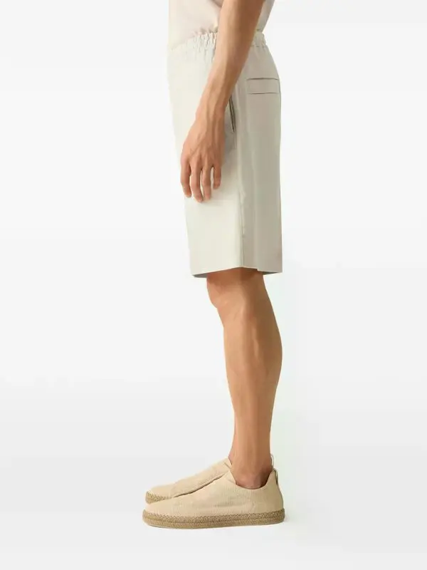 Zegna Oasi Lino Shorts
