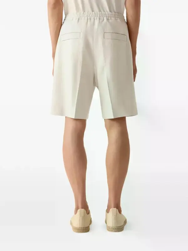 Zegna Oasi Lino Shorts
