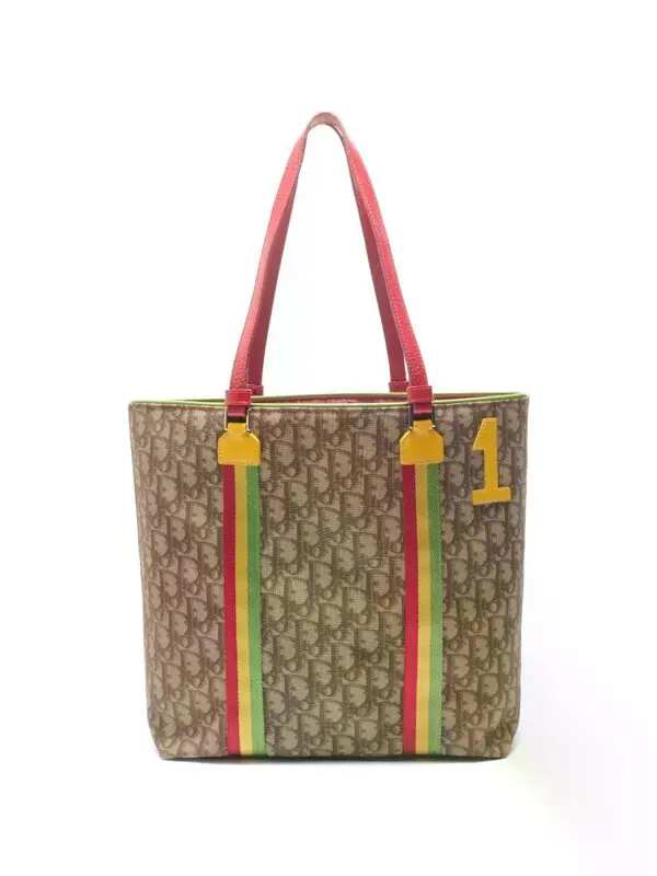 Dior Trotter Rasta Tote Bag