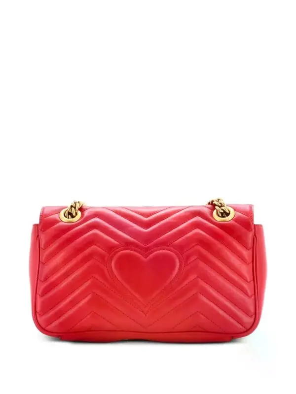 Gucci Matelassé Leather Small Flap Crossbody Bag