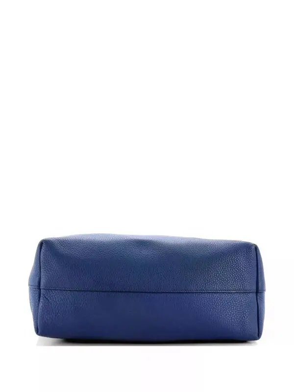 Prada Convertible Shopper Vitello Daino Large Tote Bag