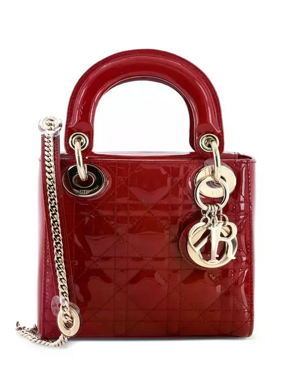 Dior Lady Chain Bag - Red