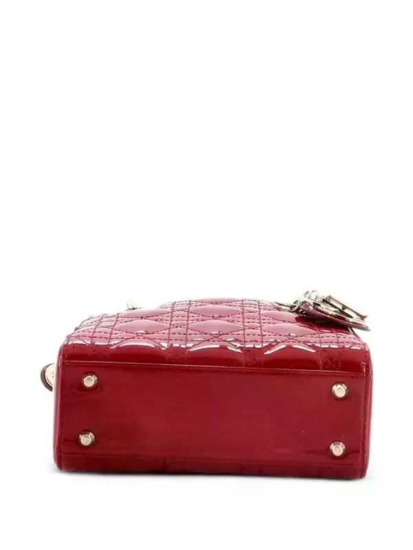 Dior Lady Chain Bag - Red