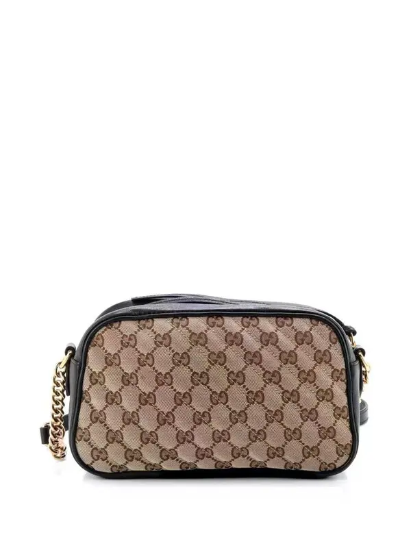 Gucci Gg Marmont Shoulder Bag - Black