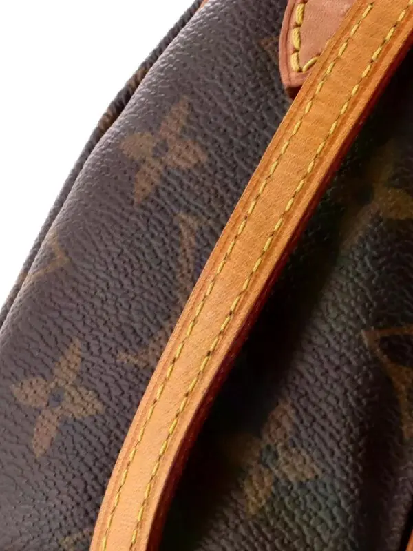 LOUIS VUITTON Speedy Bandouliere Monogram Canvas Bag - Brown