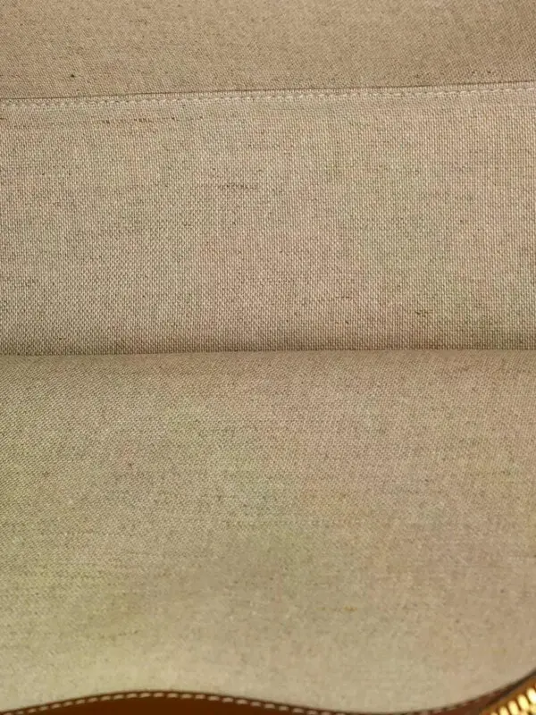 Celine Cabas 16 Bag Canvas With Leather Medium Tote Bag