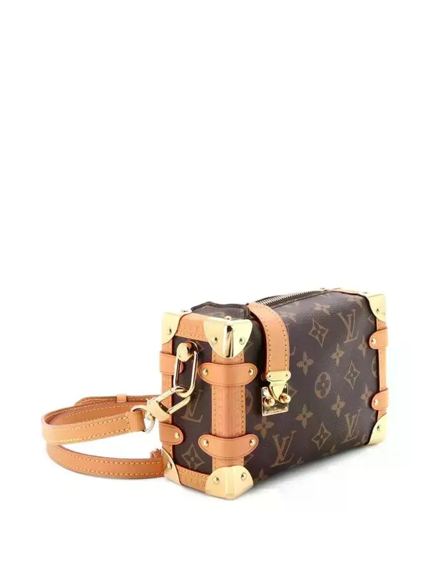 LOUIS VUITTON Side Trunk Monogram Canvas Pm Shoulder Bag