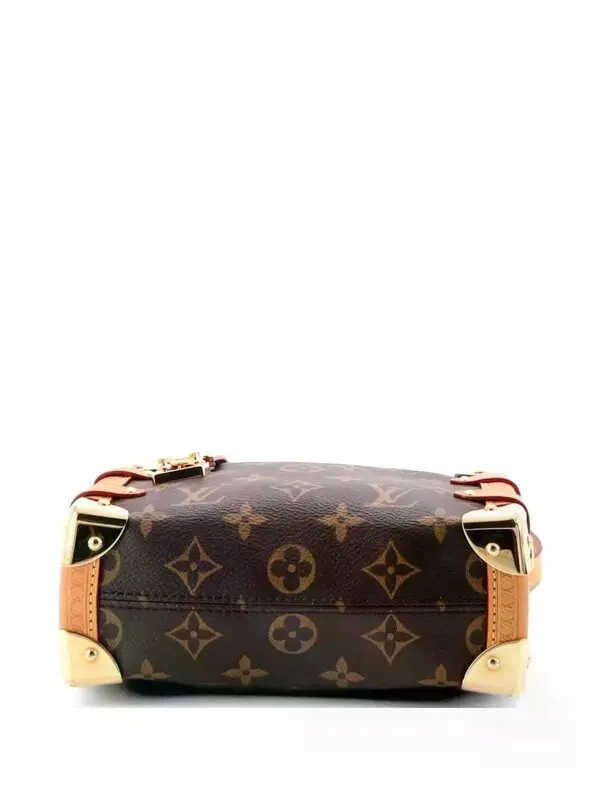 LOUIS VUITTON Side Trunk Monogram Canvas Pm Shoulder Bag