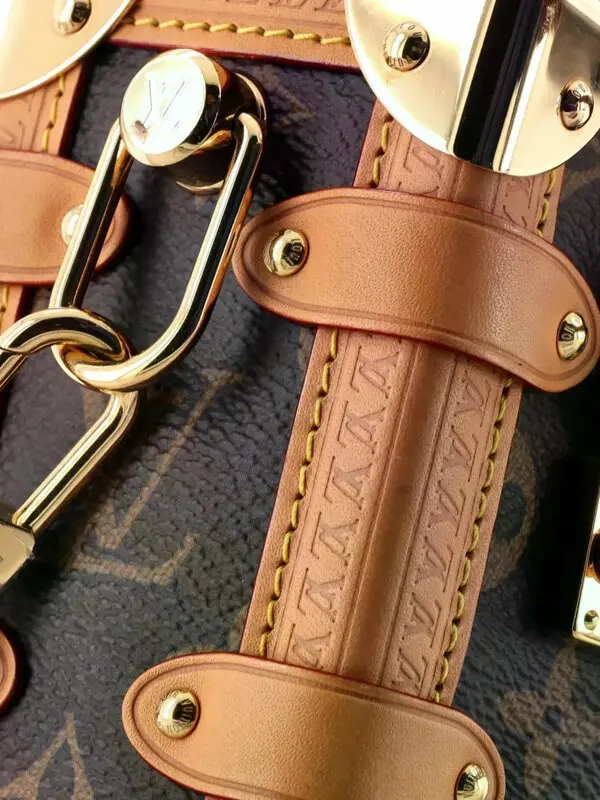 LOUIS VUITTON Side Trunk Monogram Canvas Pm Shoulder Bag