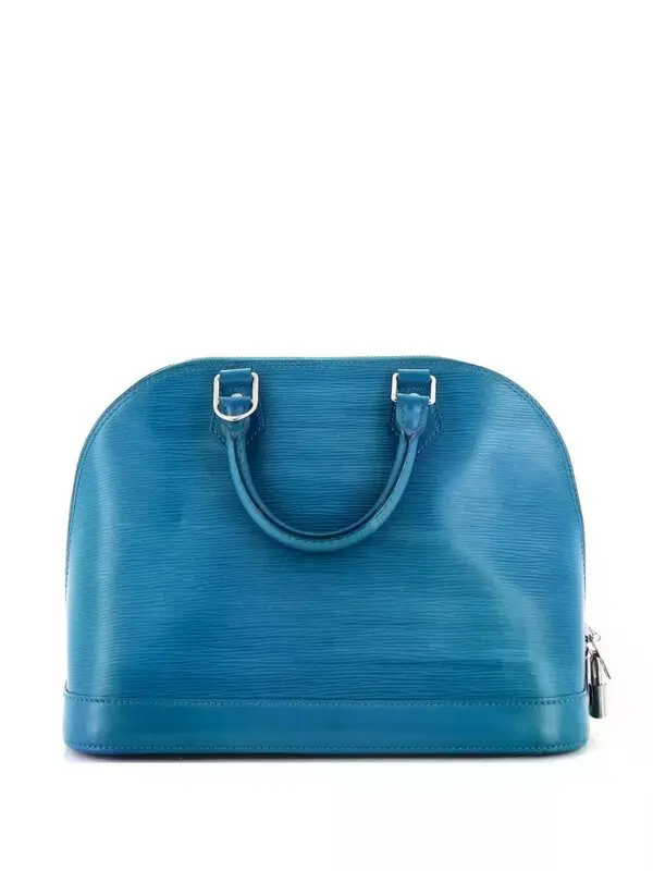 LOUIS VUITTON Alma Epi Leather Satchel