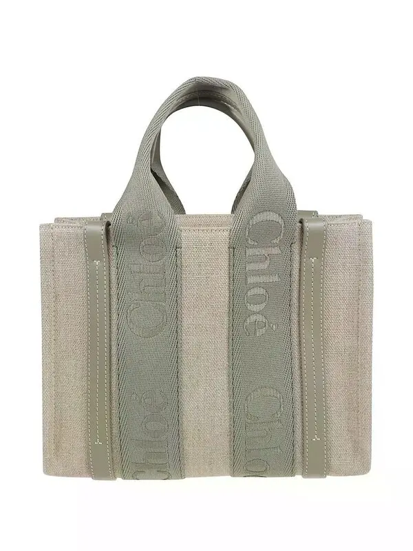 Chloé Small Woody Tote Bag - Neutrals