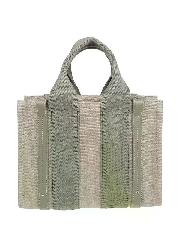 Chloé Small Woody Tote Bag - Neutrals