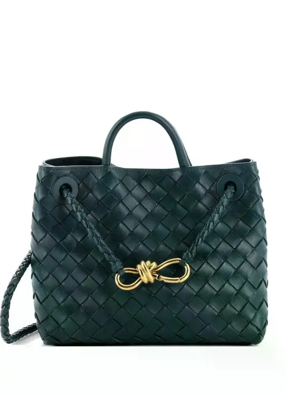 Bottega Veneta Andiamo Top Handle Bag - Green