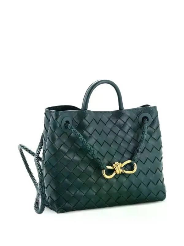 Bottega Veneta Andiamo Top Handle Bag - Green