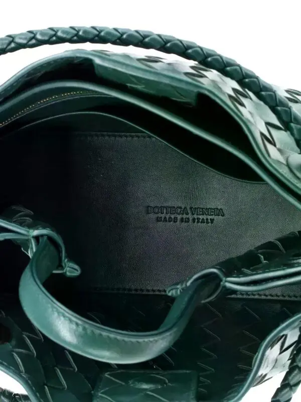 Bottega Veneta Andiamo Top Handle Bag - Green