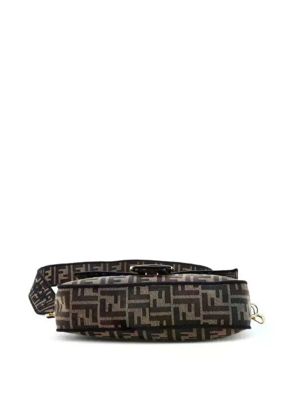 Fendi Zucca Canvas Baguette Bag