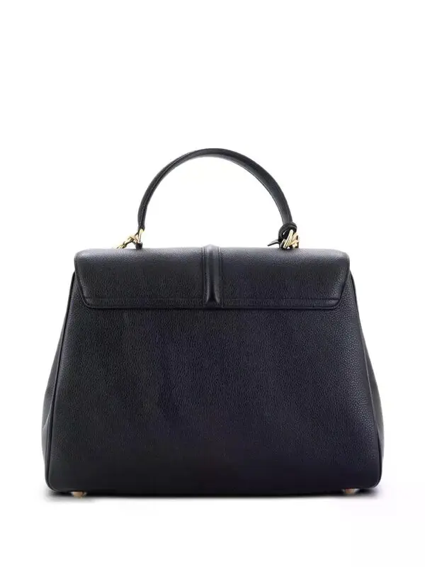 Celine 16 Top Handle Bag Grained Calfskin Medium Shoulder Bag