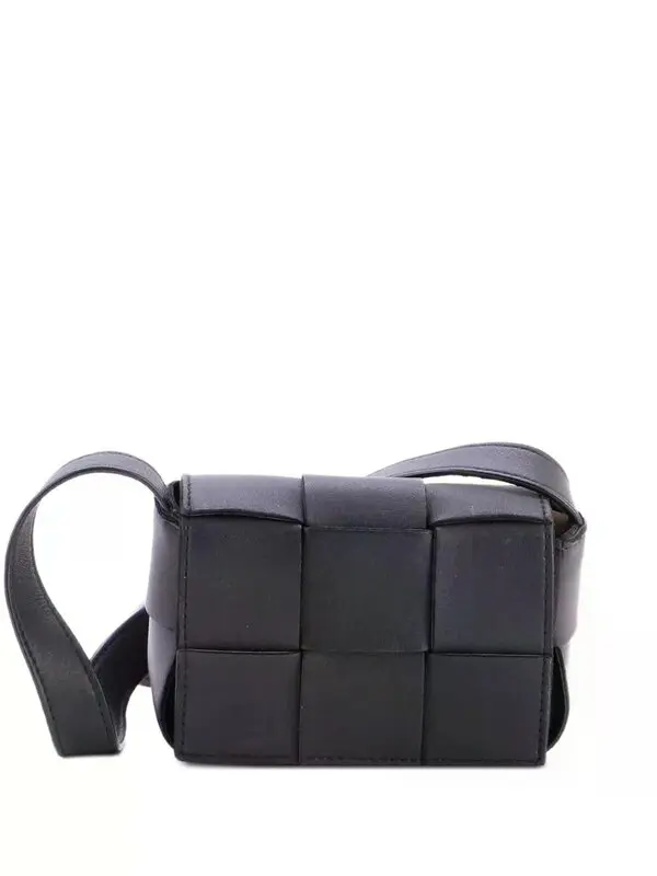 Bottega Veneta Cassette Maxi Candy Crossbody Bag - Black