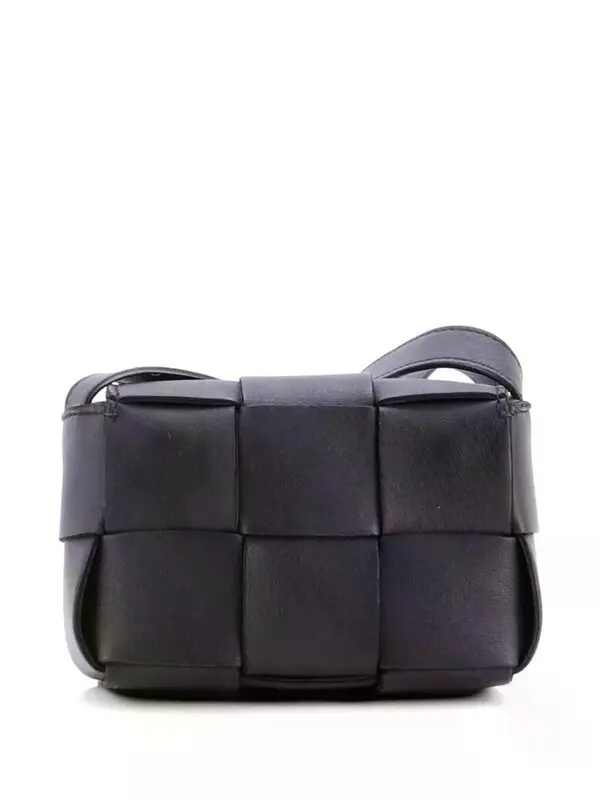 Bottega Veneta Cassette Maxi Candy Crossbody Bag - Black