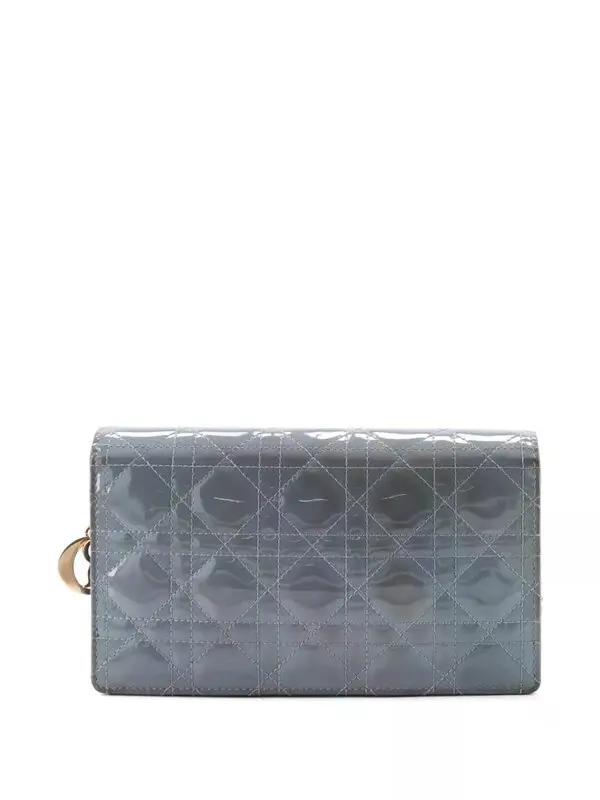 Dior Lady Chain Pouch Bag - Blue