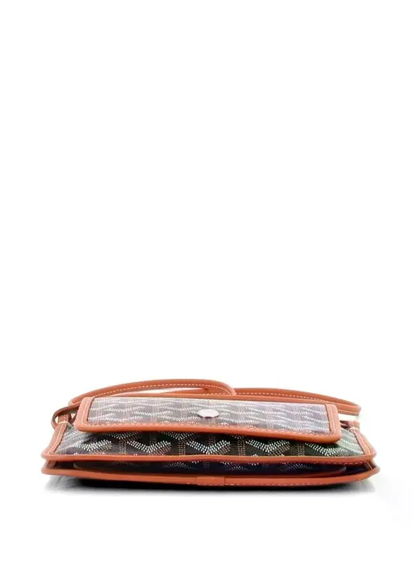 Goyard Plumet Clutch Wallet Coated Canvas Crossbody Bag - Brown