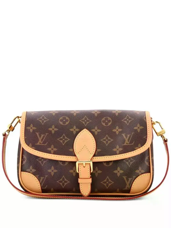 LOUIS VUITTON Diane Nm Monogram Canvas Crossbody Bag - Brown