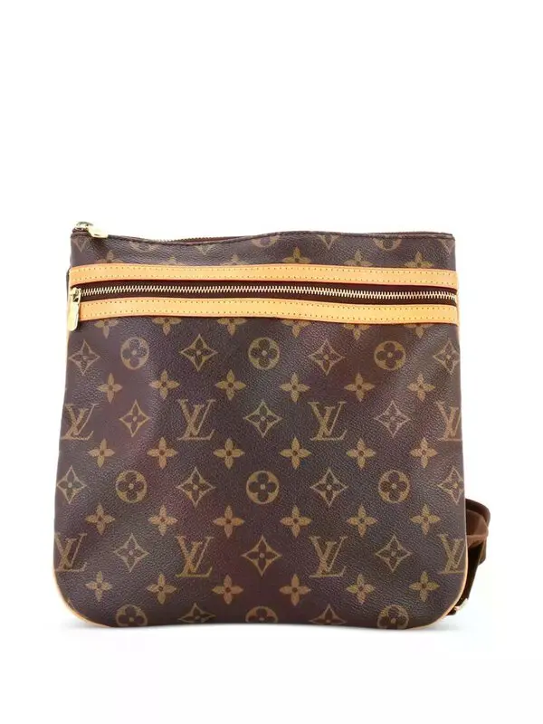 LOUIS VUITTON Bosphore Pochette Monogram Canvas Crossbody Bag