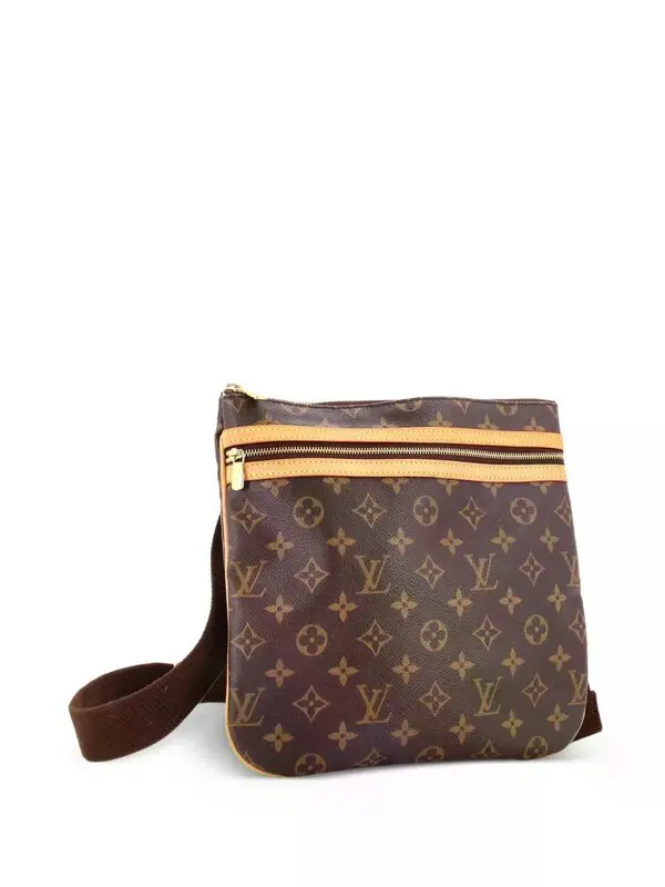 LOUIS VUITTON Bosphore Pochette Monogram Canvas Crossbody Bag