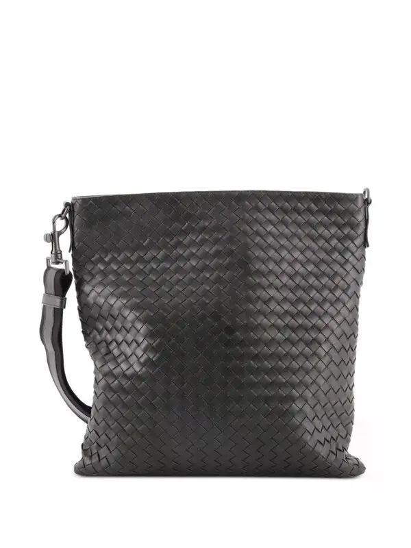 Bottega Veneta Intrecciato Nappa Medium Messenger Bag - Brown