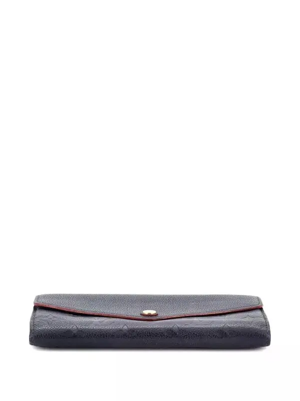 LOUIS VUITTON Sarah Wallet Nm Monogram Empreinte Leather Small Wallets