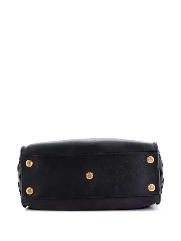 LOUIS VUITTON On My Side Monogram Tuffetage Leather Mm Tote Bag