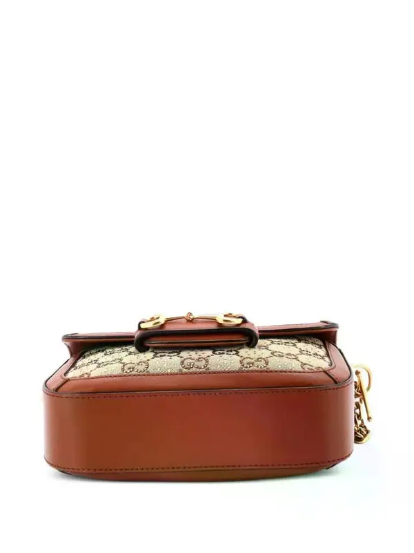 Gucci Horsebit 1955 Mini Shoulder Bag With Crystal Embellishments