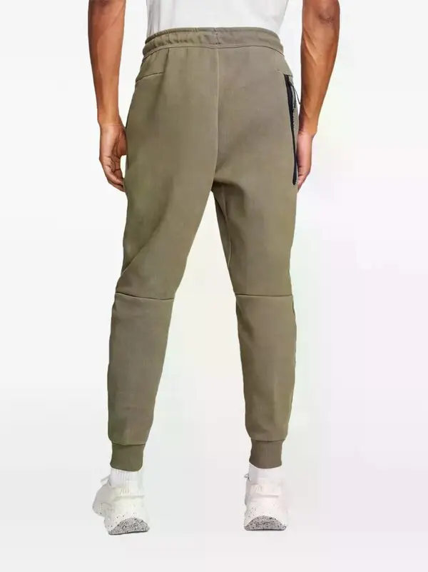 Nike Tech Fleece Drawstring-fastening Track Pants - Green