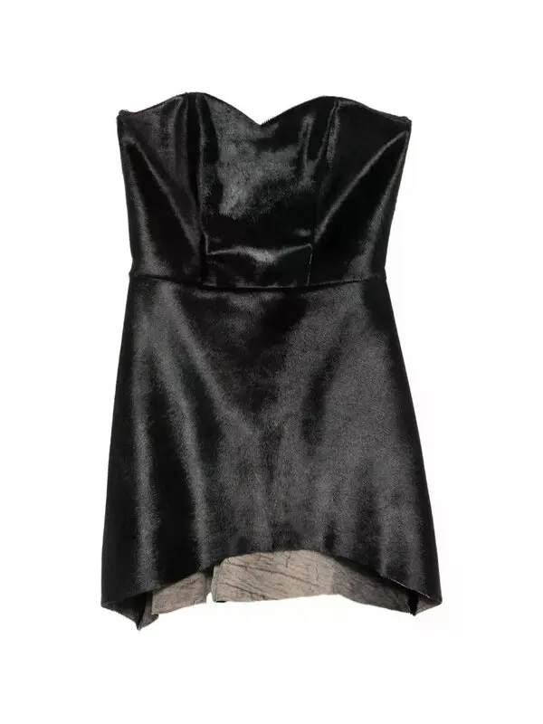 VESTIAIRE D'UN OISEAU LIBRE Strapless Mini Dress