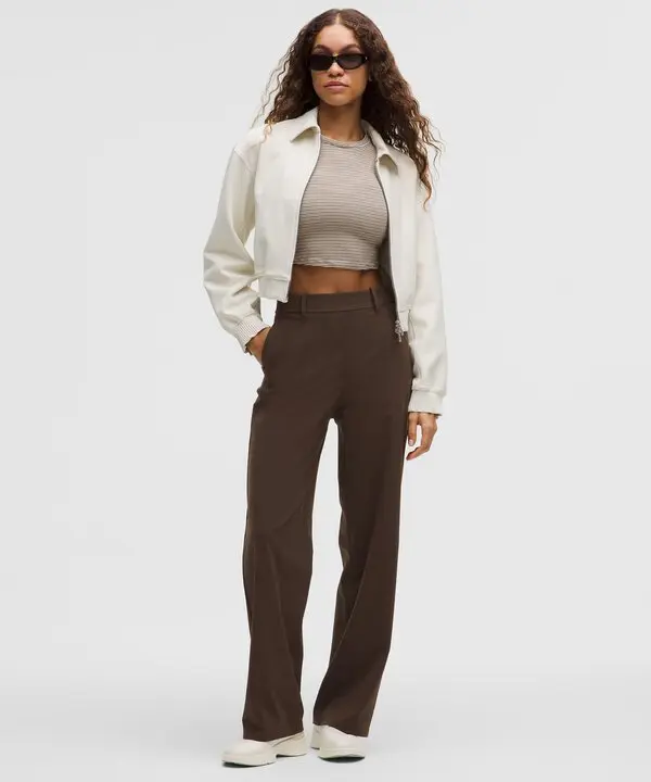Lululemon Daydrift High-rise Straight-leg Trouser - Walnut Crunch