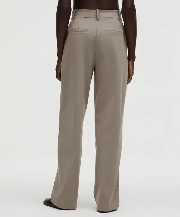 Lululemon Daydrift High-rise Straight-leg Trouser - Warm Ash Grey