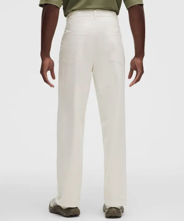 Lululemon Easyfive Loose-straight Pant 32l - Light Ivory