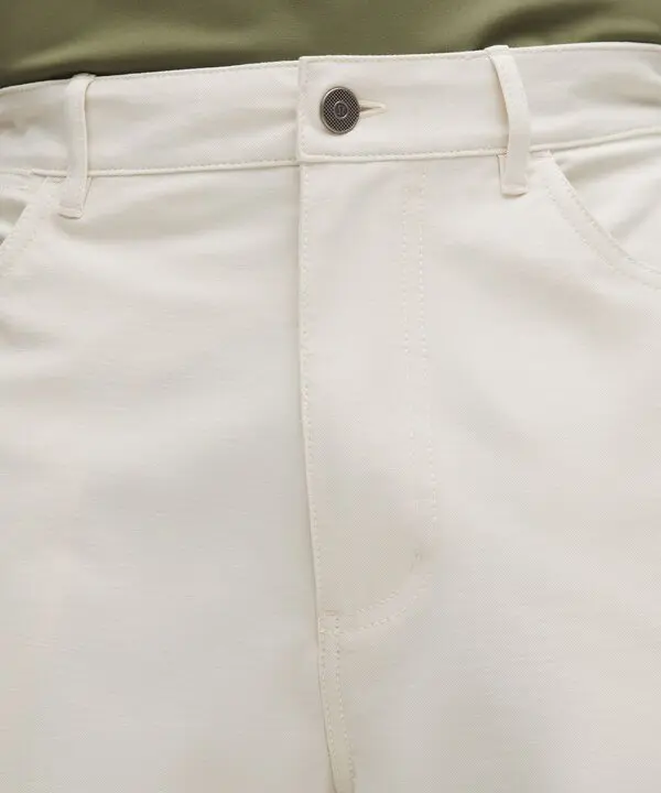 Lululemon Easyfive Loose-straight Pant 32l - Light Ivory