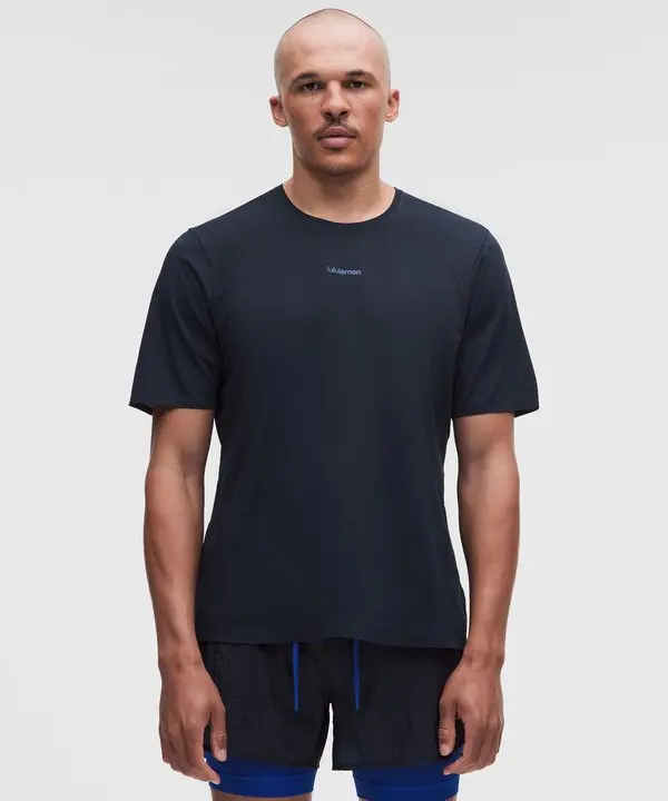 Lululemon Fast And Free Short Sleeve Shirt - True Navy