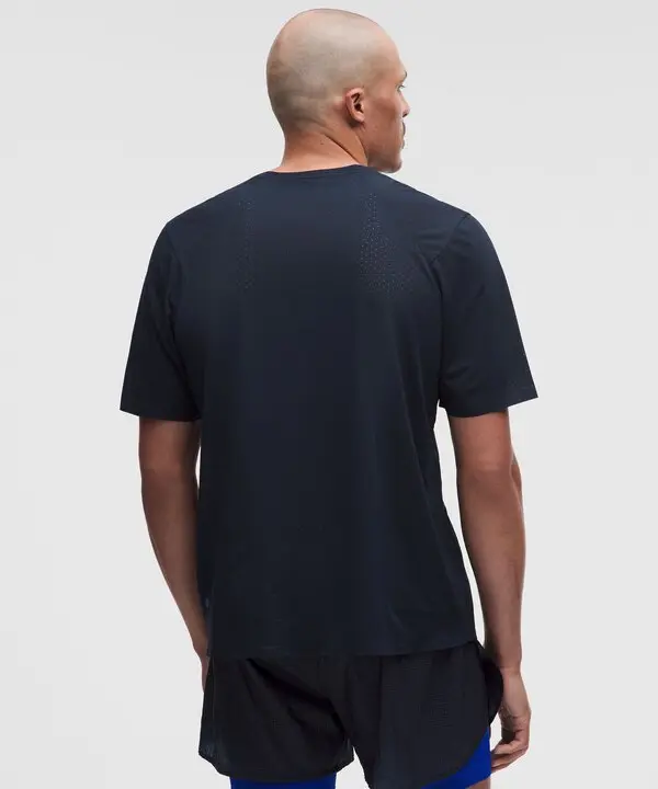 Lululemon Fast And Free Short Sleeve Shirt - True Navy