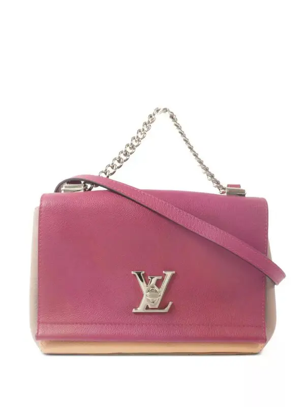LOUIS VUITTON Lockme Ii Leather Tote Bag