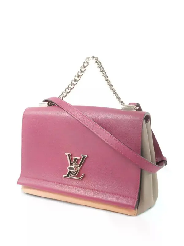 LOUIS VUITTON Lockme Ii Leather Tote Bag