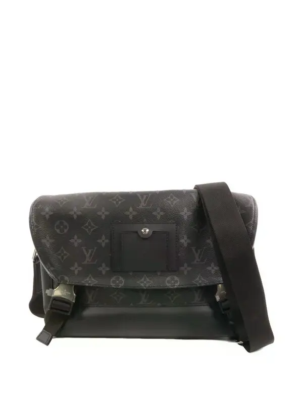LOUIS VUITTON Monogram Eclipse Voyager Messenger Bag